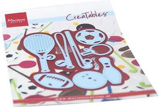 Marianne Design Creatables Snij en Embosstencil - Sport | bol.com