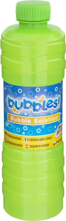 Fles bellenblaas 1Liter | navulling bellenblaas - Groene fles | bol