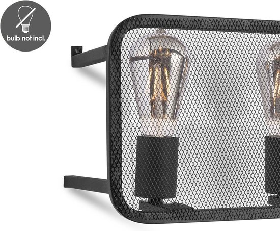 Home Sweet Home - Moderne Wandlamp Weave - Muurlamp gemaakt van metaal ...