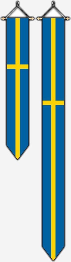 Wimpel Zweden - 30 x 300 cm - Polyester | bol.com
