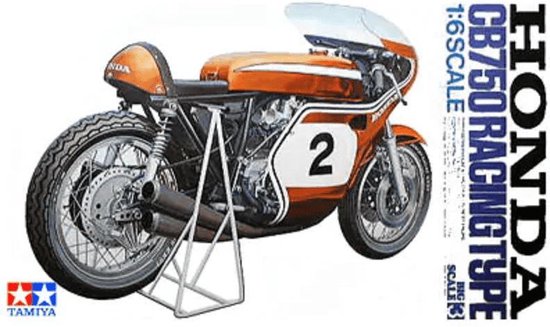 1:6 Tamiya 23210 Honda CB750 Racing Masterwork Plastic Modelbouwpakket | bol