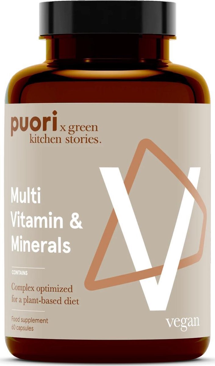 V - Multi Vitamin & Minerals - 60 capsules | bol.com