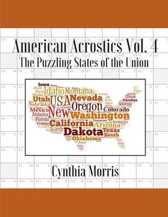 American Acrostics- American Acrostics Volume 4, Cynthia Morris ...