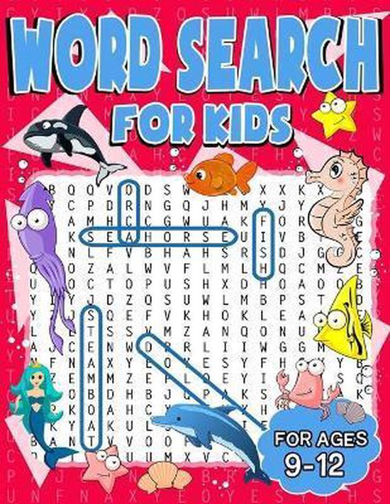 Word Search for Kids Ages 9-12: 65 Kid Word Search Puzzles ...