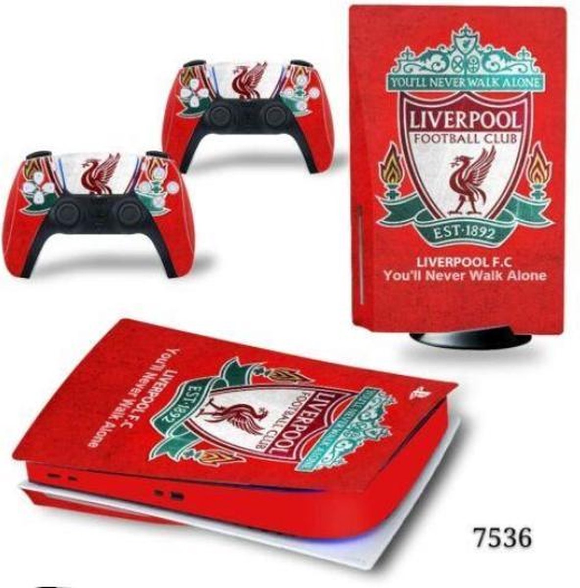 PS5 skin FC Liverpool - PS5 Disk| Playstation 5 sticker | 1 console en ...