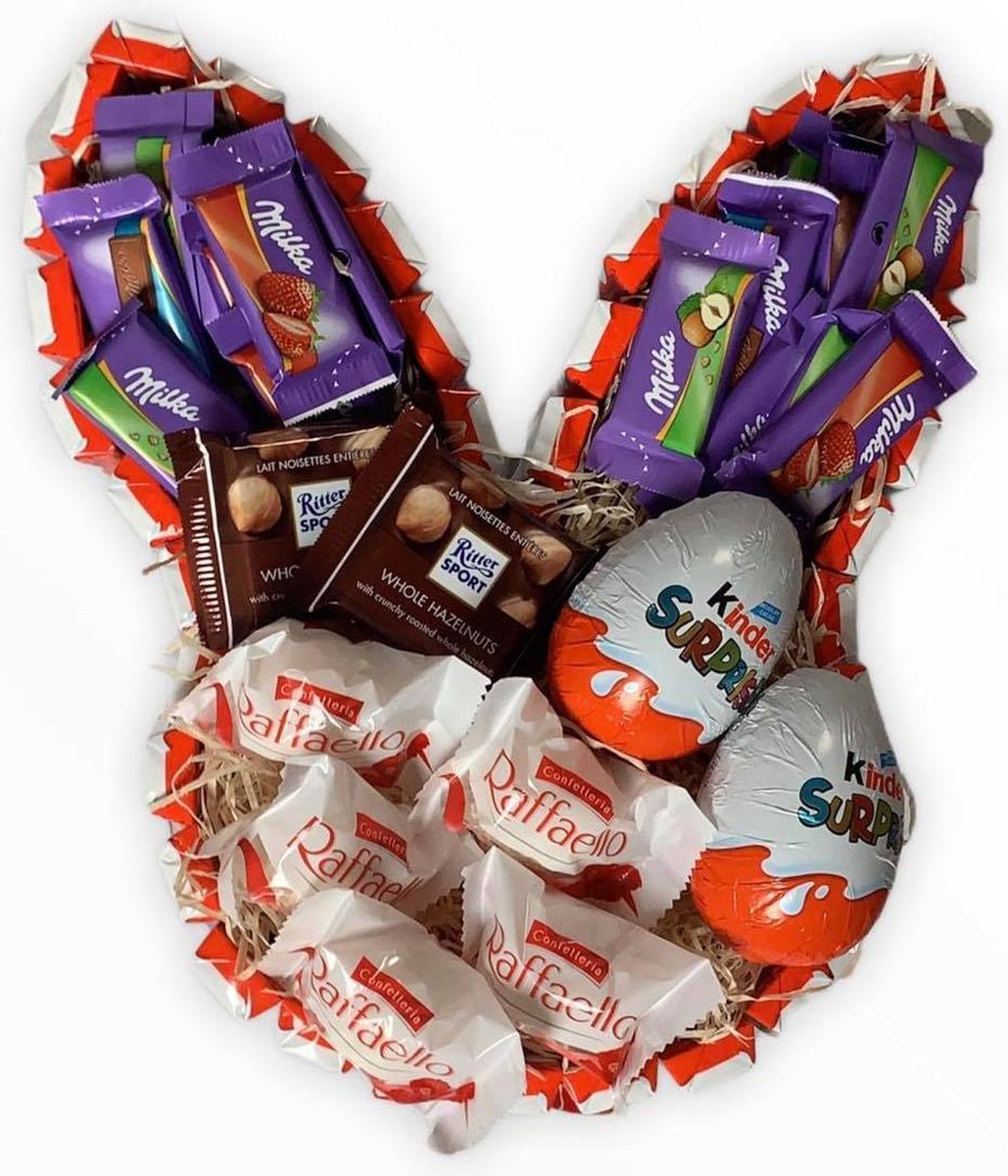 Bunny - chocolade - cadeau - Ferrero - Kinder chocolade -vorm van een ...