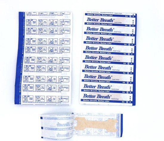 Neusstrip antisnurk pleisters better breath | bol