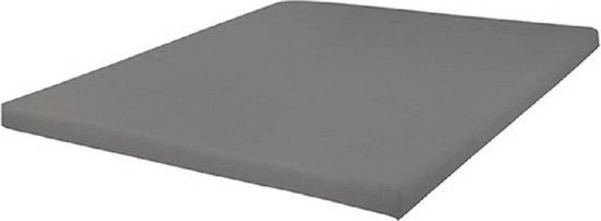 Bed Care Jersey Stretch Topper Hoeslaken - 160x200 - 15CM - Antraciet ...