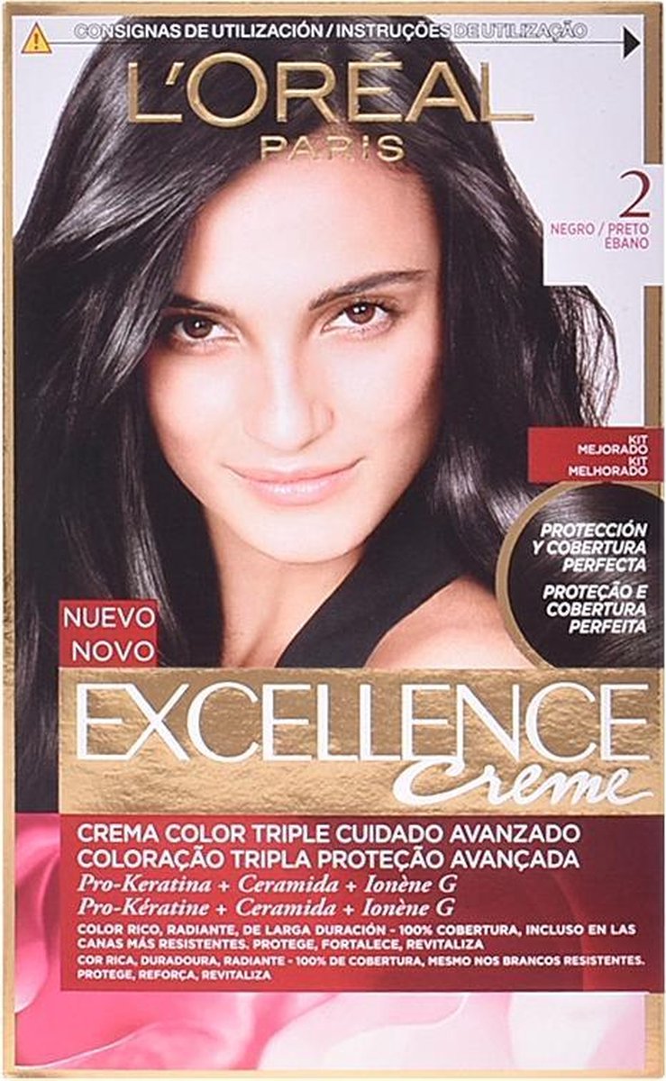 Excellence Creme Tinte #2-negro | bol.com