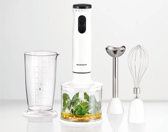 SILVERCREST® Staafmixerset Wit 600W - Mixer à main - Multi Hacker ...