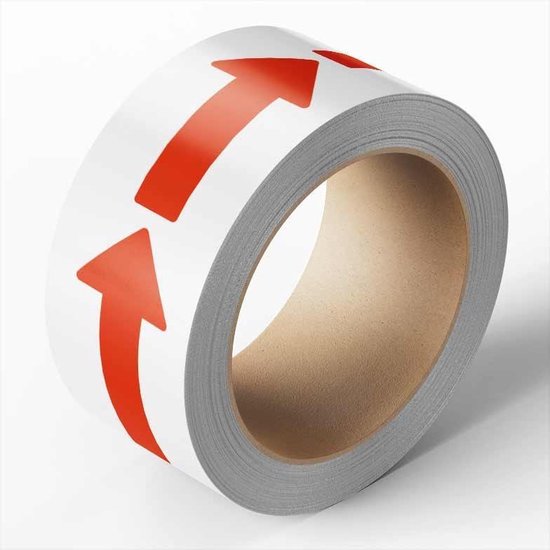 Etiket pijl, beschrijfbaar, zelfklevend papier, verwijderbaar, 35 x 25 ...