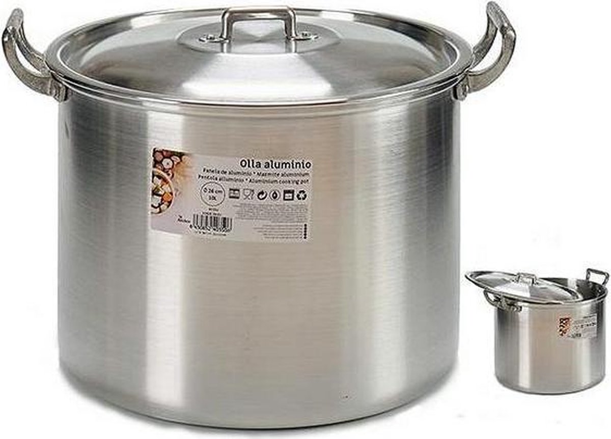 Bigbuy Home Soeppan - 10 liter - met deksel | bol.com