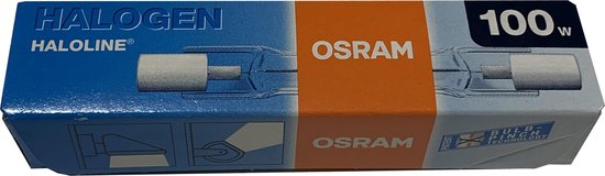 Osram Haloline 100W R7s 230V halogeen staaflamp 1500lm 2000h 64690 78mm ...