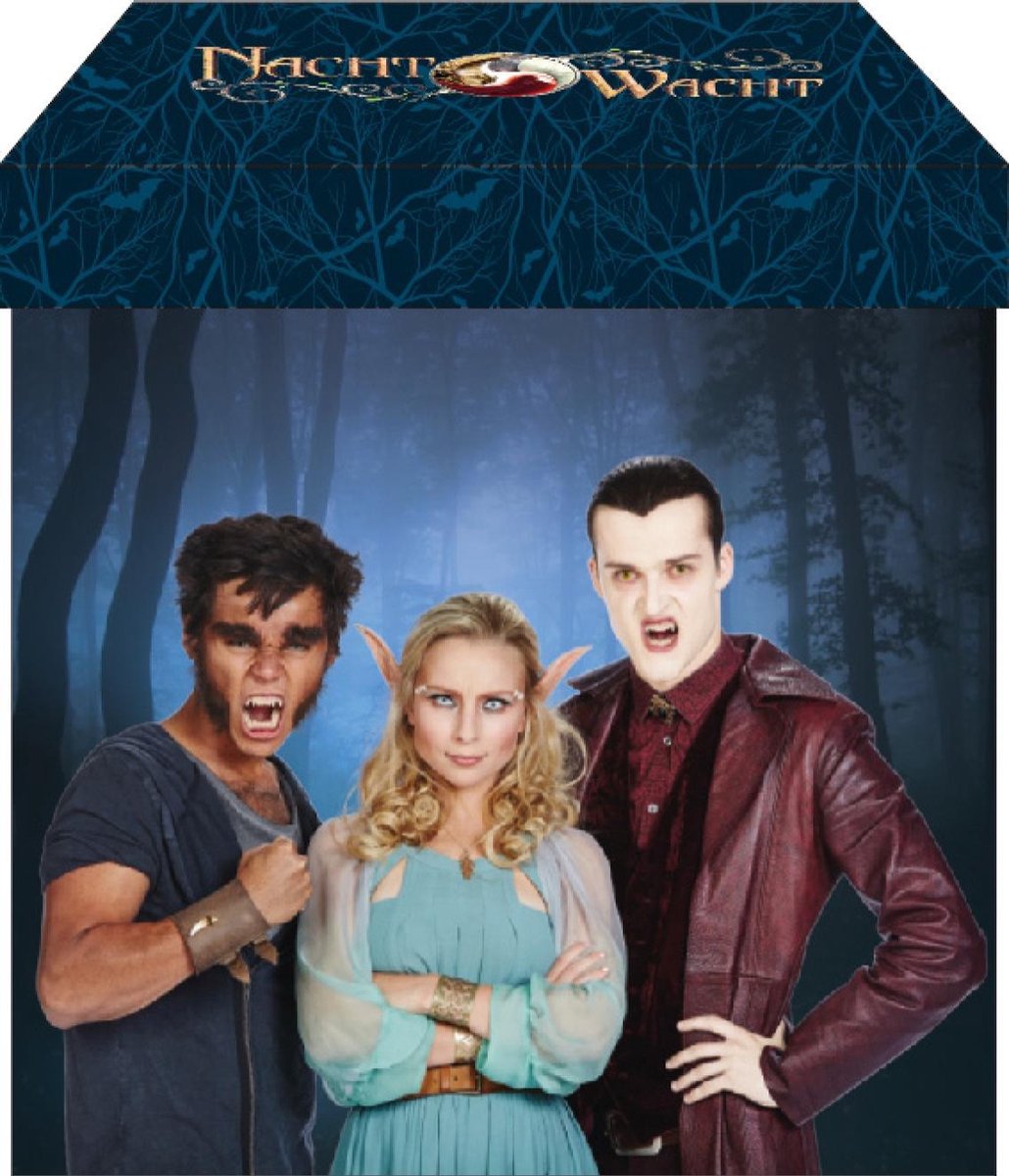 Studio 100 Opbergdoos Nachtwacht Junior 30 X 30 Cm Donkerblauw | bol