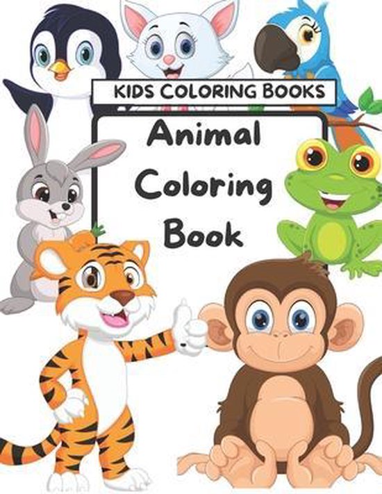 Kids Coloring Books Animal Coloring Book, shakher pk | 9798724918015 ...