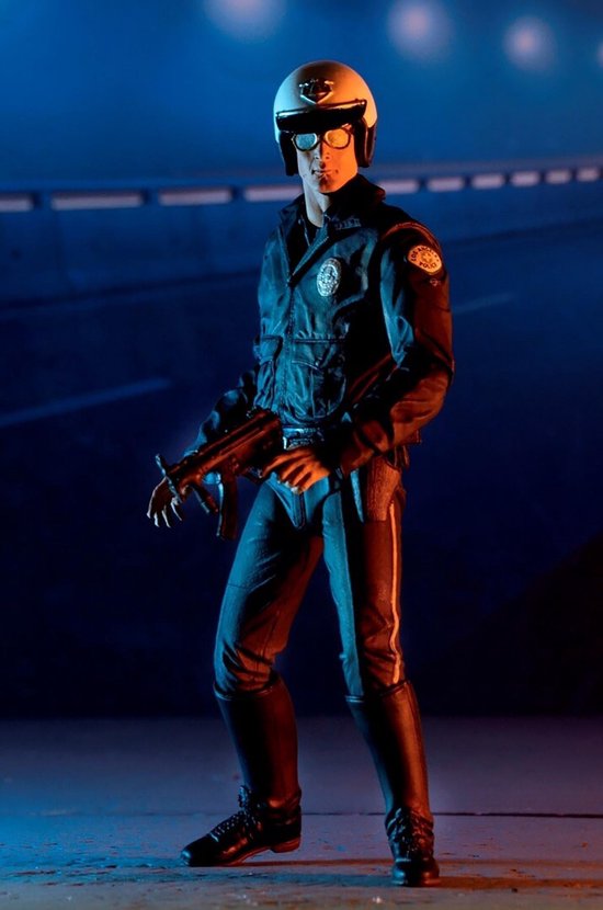 Terminator 2: Ultimate T-1000 Motorcycle Cop 7 inch Action Figure | bol