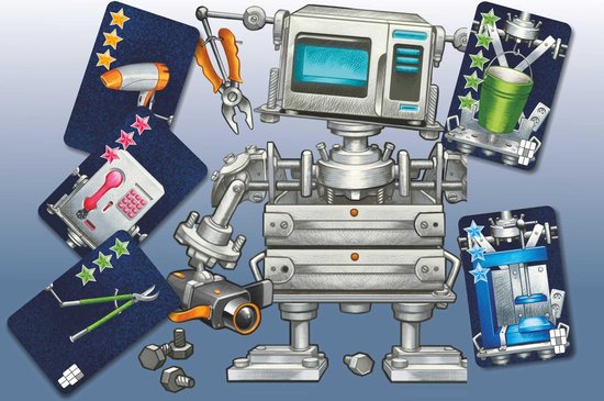 Robot-X, bouw je eigen robot - kaartspel | Games | bol