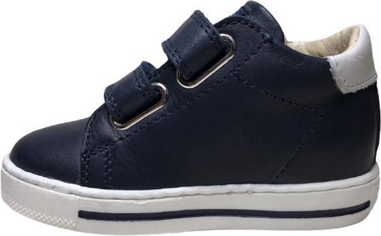 falcotto velcro rode ster lederen sneaker Sasha navy mt 20 | bol
