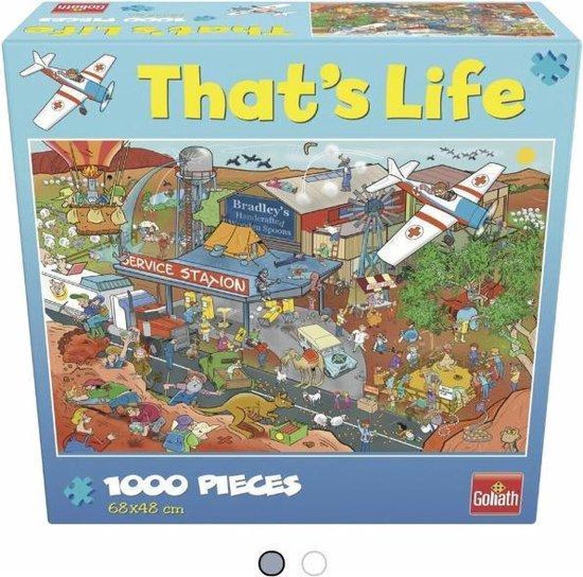 bol.com | Legpuzzel Goliath That s life Outback 1000 stukjes bol.com | Legpuzzel Goliath That s life Outback 1000 stukjes