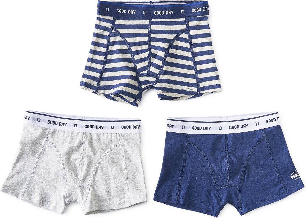 Little Label Onderbroeken Jongens - 3 Stuks -Maat 146-152 - Boxershorts ...