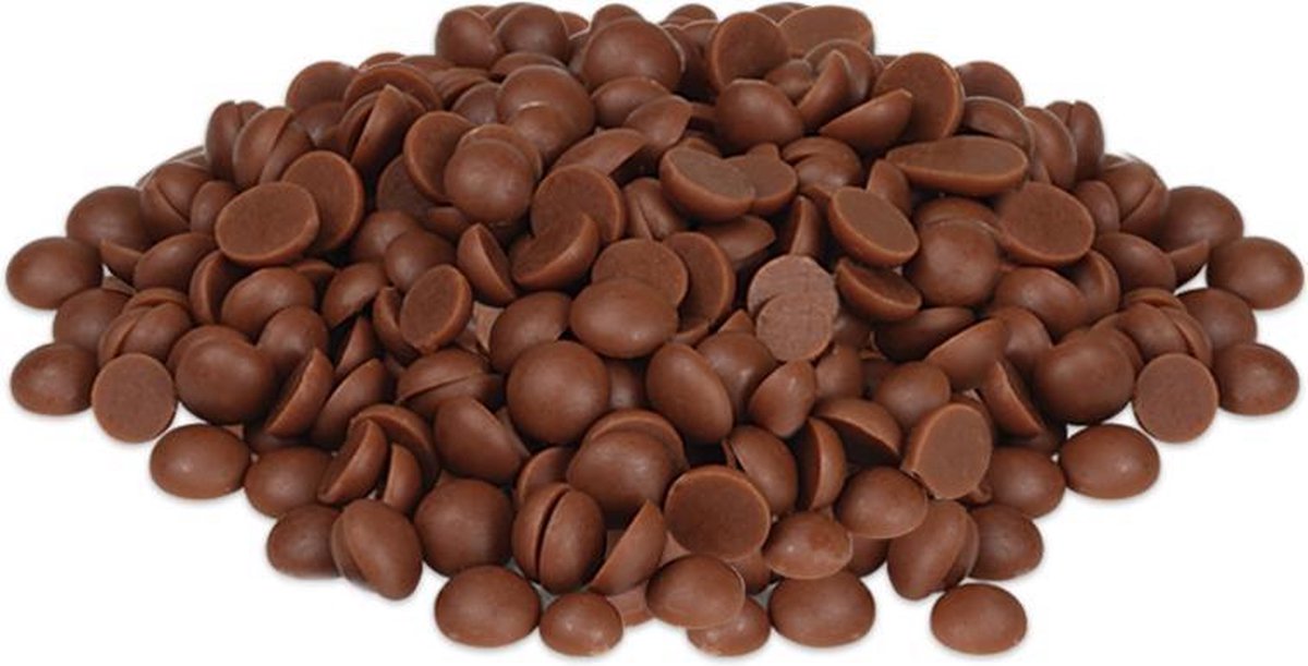 Chocolade Druppel - Chocolade Druppels - Milk Compound Drops ...