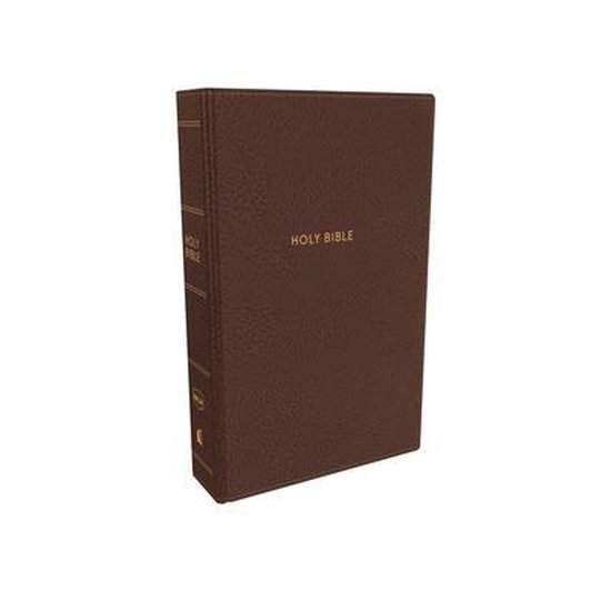 NKJV, Reference Bible, Compact Large Print, Leathersoft, Brown, Red Letter Edition,... | bol.com