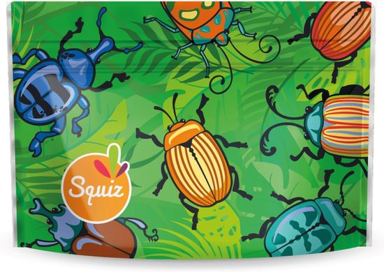 Squiz - Multifuntionele snackzakjes - Kleurrijk - set van 3 | bol.com