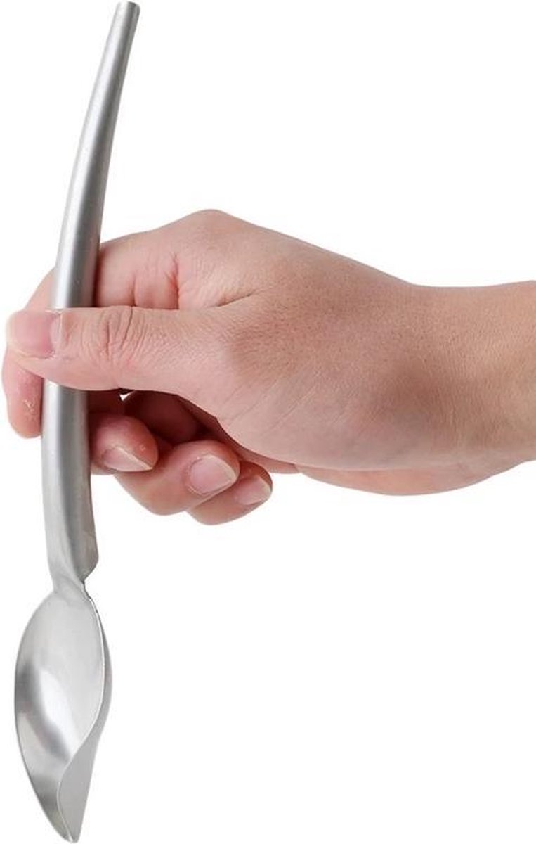 Decoratie lepel - opmaak lepel - set van 2- desertsaus lepel ...