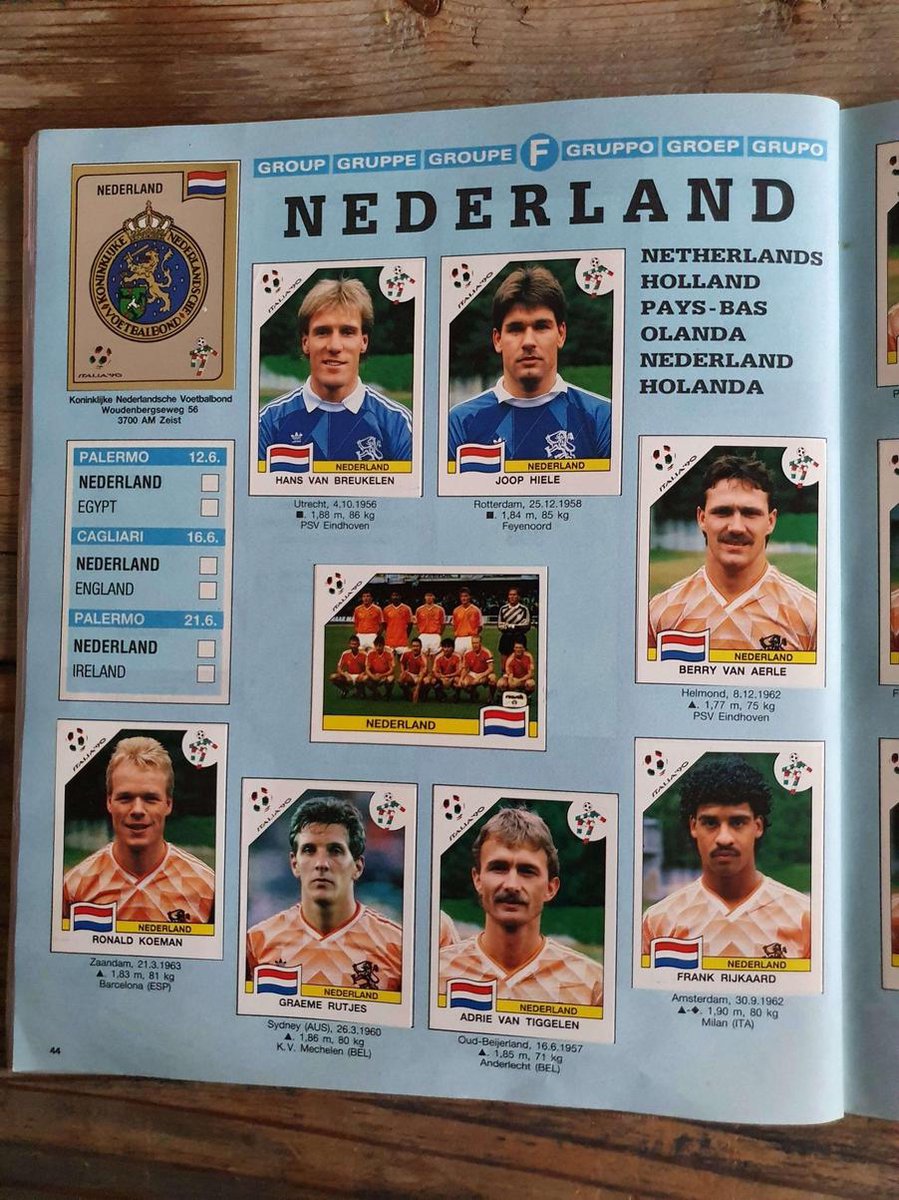 WK 1990 Panini (compleet) Verzamelalbum | 7423526863851 | Boeken | bol.com
