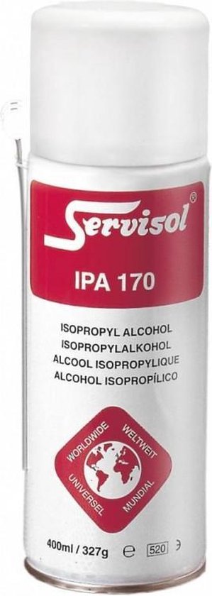 Servisol IPA 170 - Isopropyl Alcohol - spuitbus - 400ml | bol.com