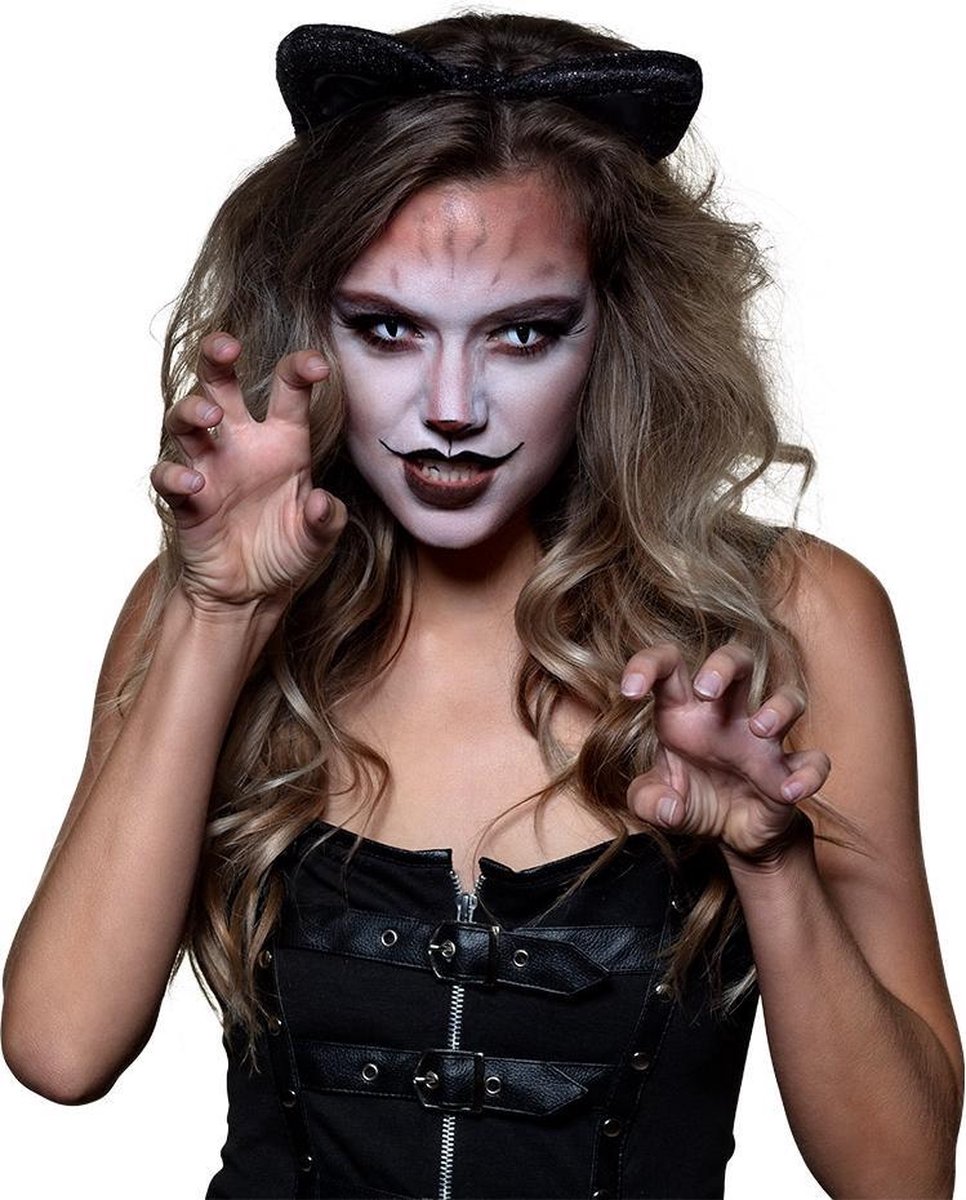 bol.com | Kat ogen contactlenzen voor volwassenen - Schmink