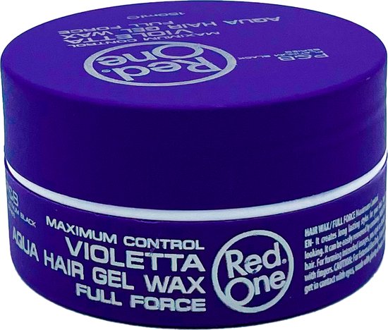 Red One Violetta | Aqua haar gel wax | Red One Wax | Red One Gel | bol