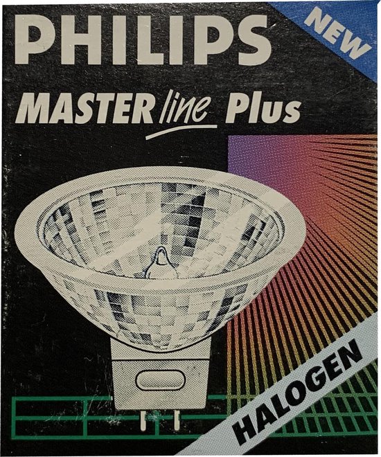 Philips Masterline Plus halogeenlamp spot 35W 12V GU5.3 51mm 38gr UV ...