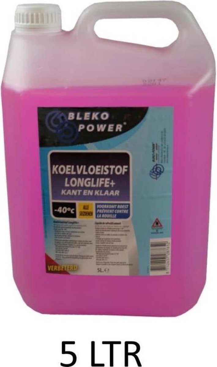 Bleko Koelvloeistof 5 Liter Longlife G12 | bol.com