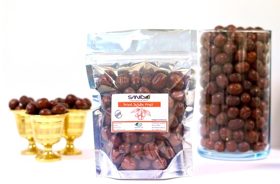 300 grammes de Jujube séché Dattes rouges séchées - Mélange à dessert ...