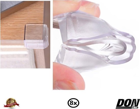 8 pièces - Set de protections d'angle de table en Siliconen ...
