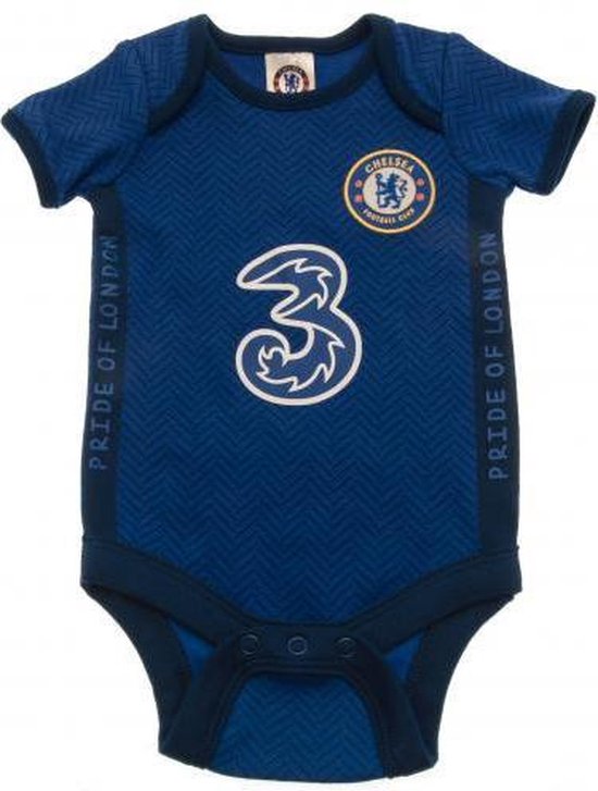 Chelsea romper - Maat 62 (0-3 maand) - 2 stuks - blauw/wit | bol