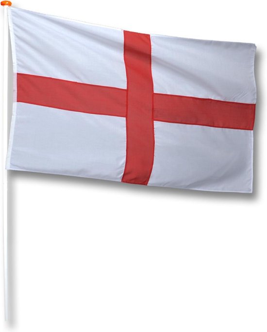 Vlag St.George's Cross 100x150 cm. | bol.com
