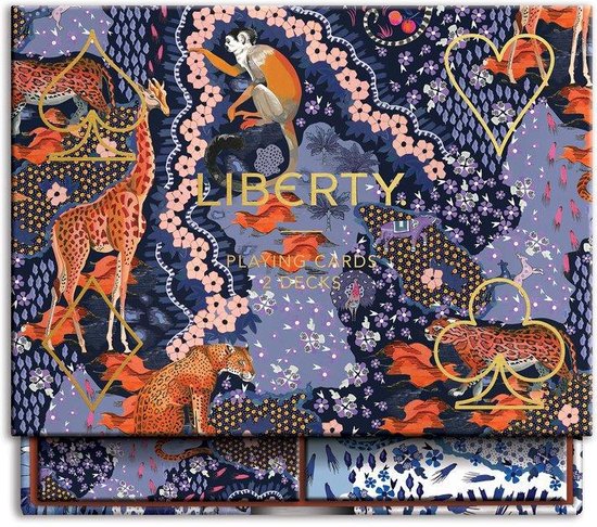 Liberty London Maxine Playing Card Set | bol