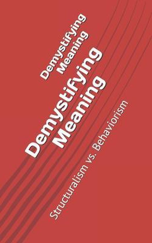 Demystifying Meaning | 9780999795118 | Mohammed Chihab | Boeken | bol.com