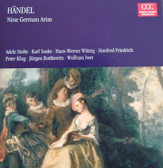 Nine German Arias, G.F. Handel | CD (album) | Muziek | bol.com