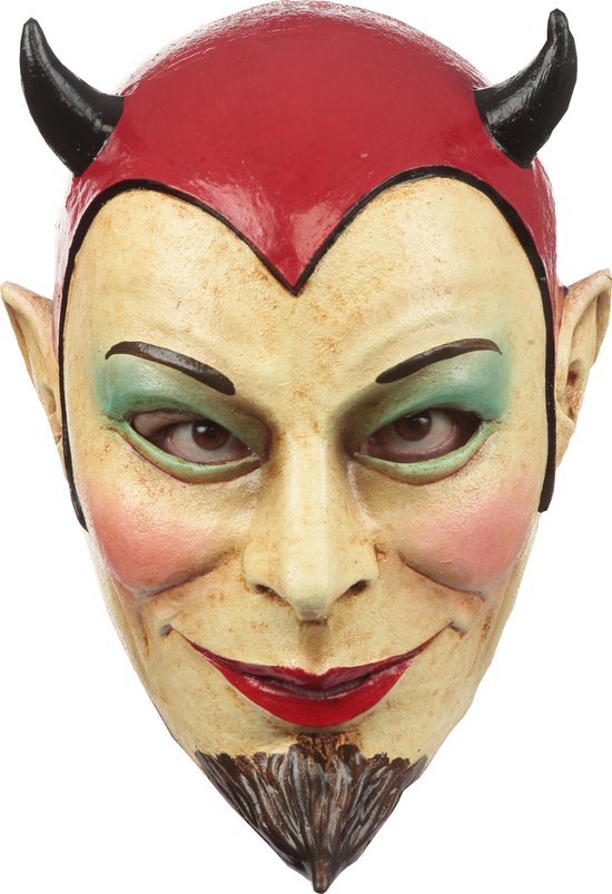 Partychimp Venetiaanse Duivel Devil Volledig Hoofd Masker Halloween ...