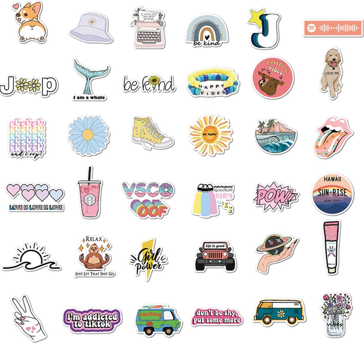 VSCO stickers - 100 stickers - VSCO - Aesthetic stickers - VSCO girl ...