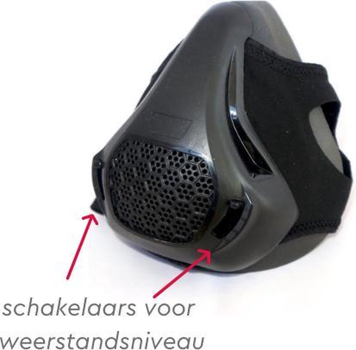 Sportmasker voor conditie - verstelbare standen zuurstof ...