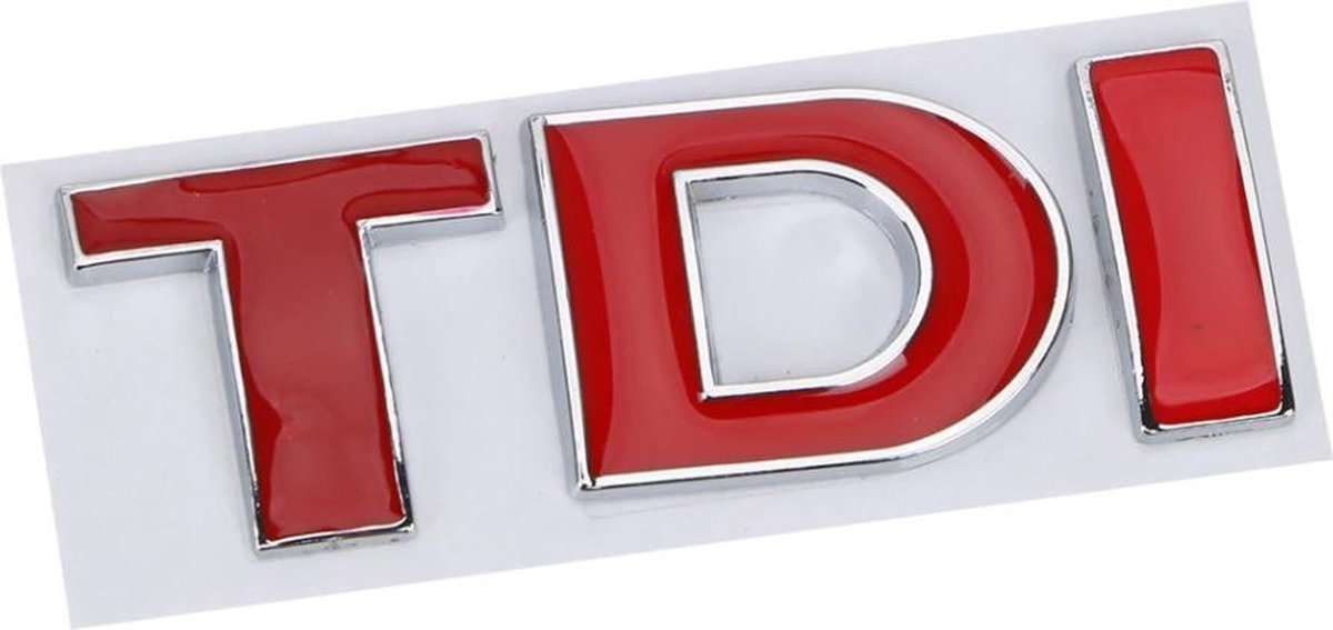 TDI voor Audi, Seat, Skoda, Porsche, VW Volkswagen | sticker embleem ...