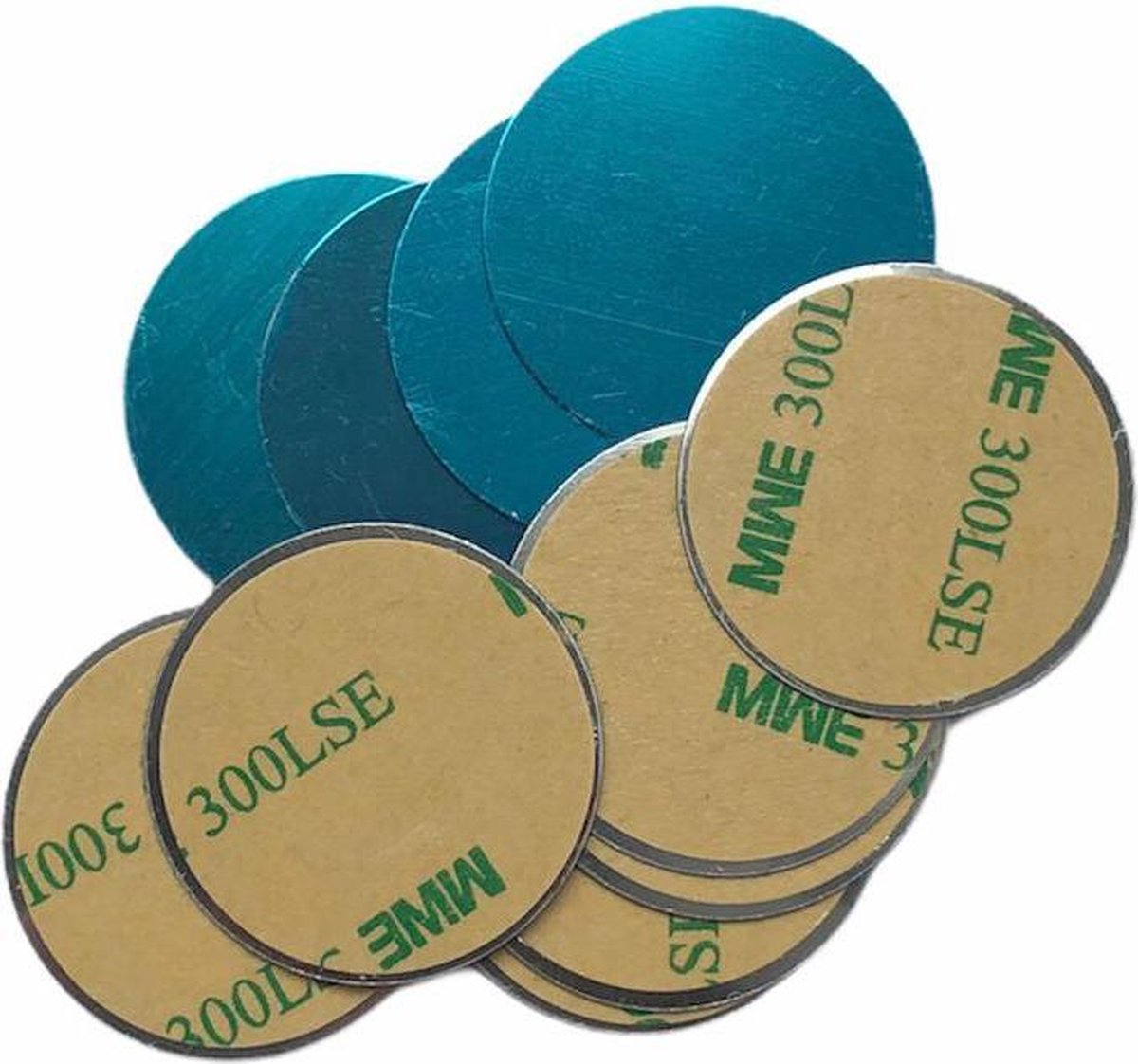 Zelfkleven metalen schijfje | Metaal telefoon plaatje | Metalen plaatje ...