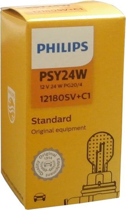 Philips Standard PSY24W 12180SV+C1 | bol