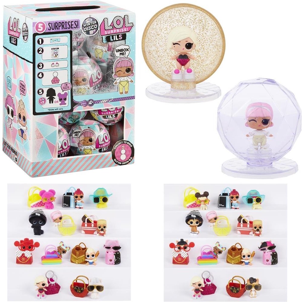 L.O.L. Surprise Bal Lil Sisters and Lil Pets - Winter Disco Series A ...