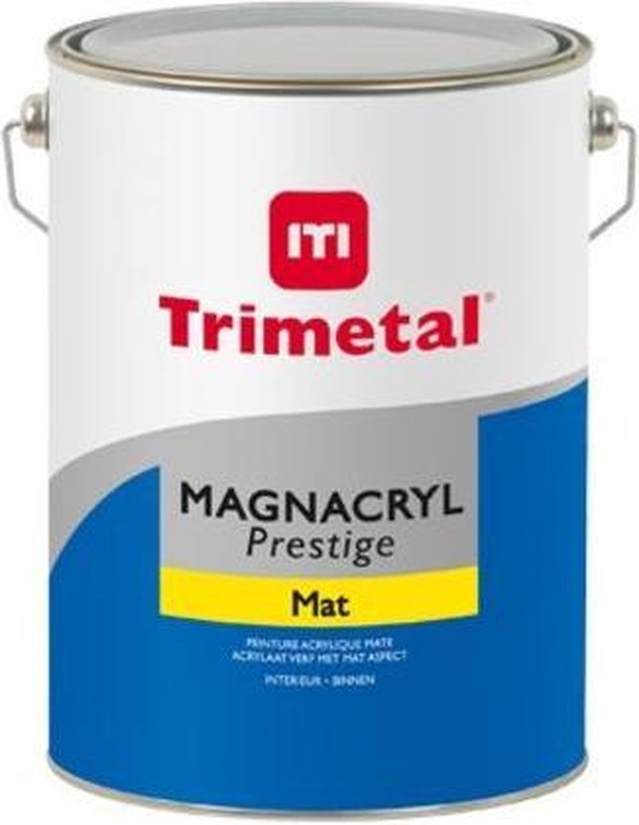 Trimetal Magnacryl Prestige Mat 10L Wit | bol.com