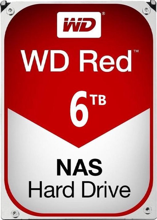Western Digital WD60EFAX Harde Schijf (3.5 Inch) 6 TB Red SATA III | bol